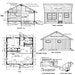 Cabin Plan, 24' X 24', 576 SF, 1 Bath, 1 Bed, Tiny House, Office Plan ...