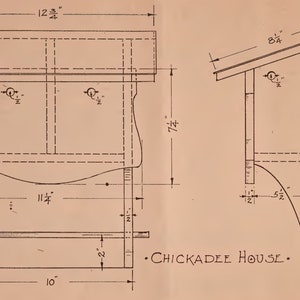 Instant Download Bird House Plans for 7 Common Backyard Birds DIY ...