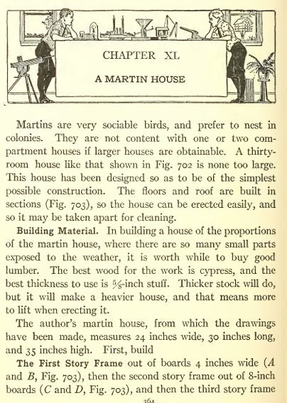 Classic Bird House Blueprints for Wrens, Robins, Woodpeckers, Bluebirds ...