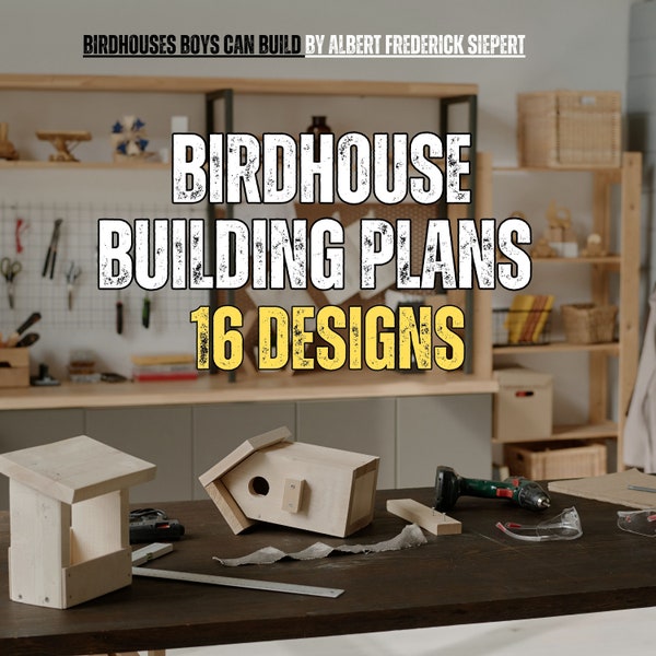 Super Easy Cedar Birdhouse Build Plans download - Etsy Canada