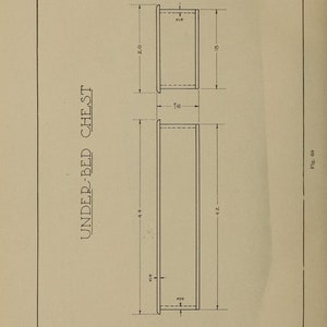 Vintage Cedar Chest Plans: How to Make Cedar Chests (PDF FILE), 21 ...