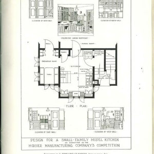 The Kitchen Plan Book (1920 Republication, E-book) (PDF Electronic File ...