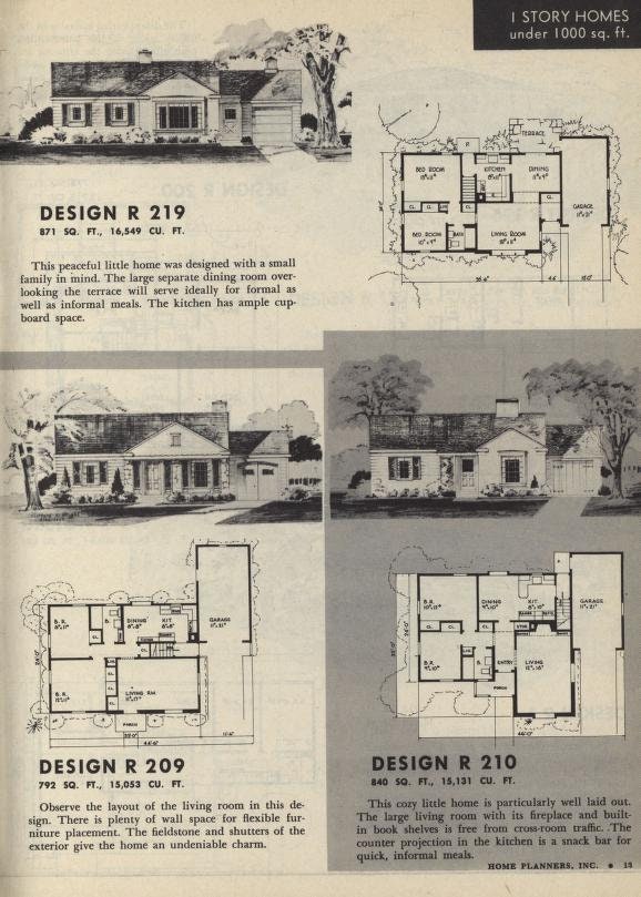 50 Small Home Floorplans (pdf Electronic File, Downloadable, Printable ...