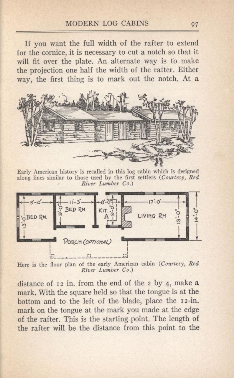 How to Build Cabins, Lodges and Bungalows e-book, Pdf File Format ...