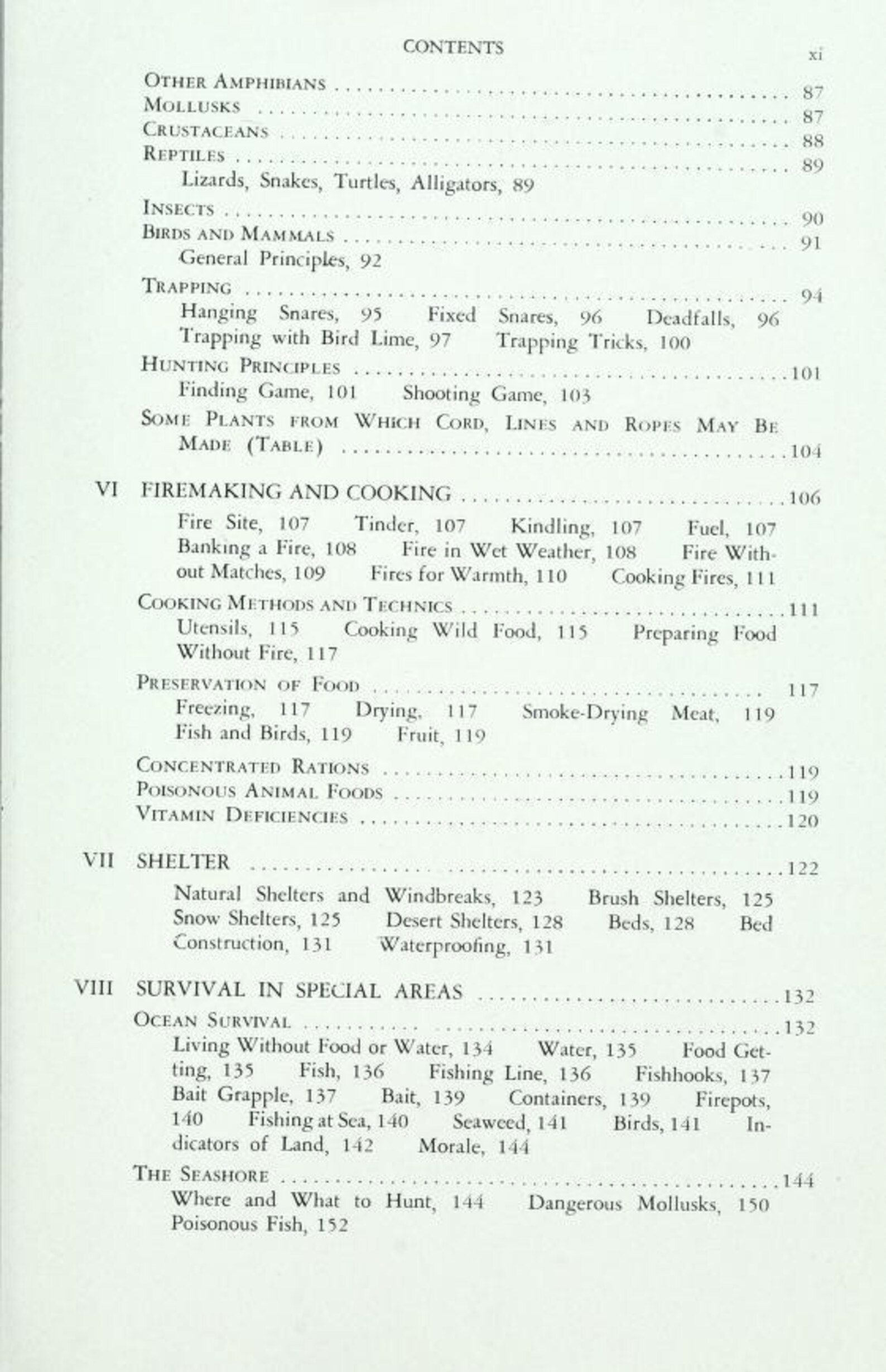 Land and Sea Survival Book (PDF Instant Download, Excerpted From 1943 ...