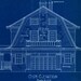 7-room Colonial House Blueprint (PDF File, Instant Download, 4 Pages ...