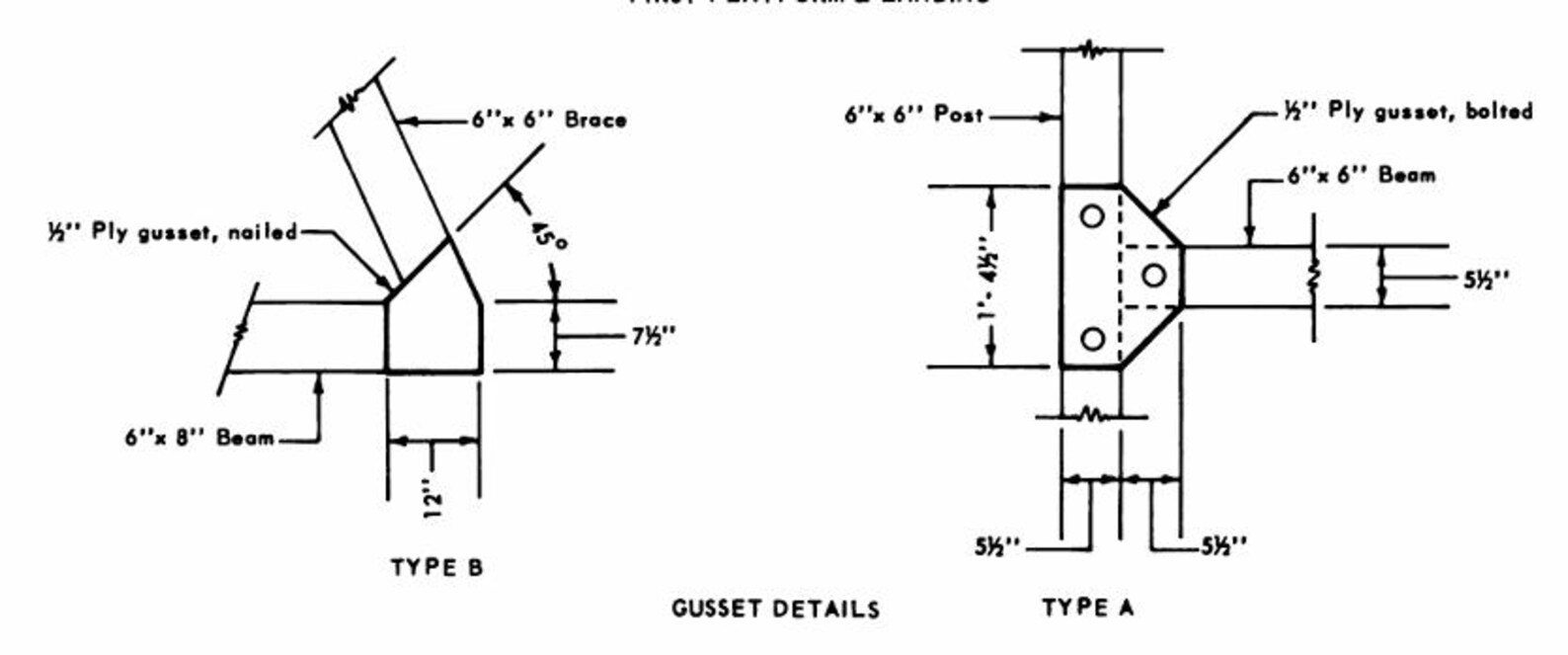 Lookout Tower Plans & Blueprint, 26 Feet High (PDF Instant Download, 4 ...