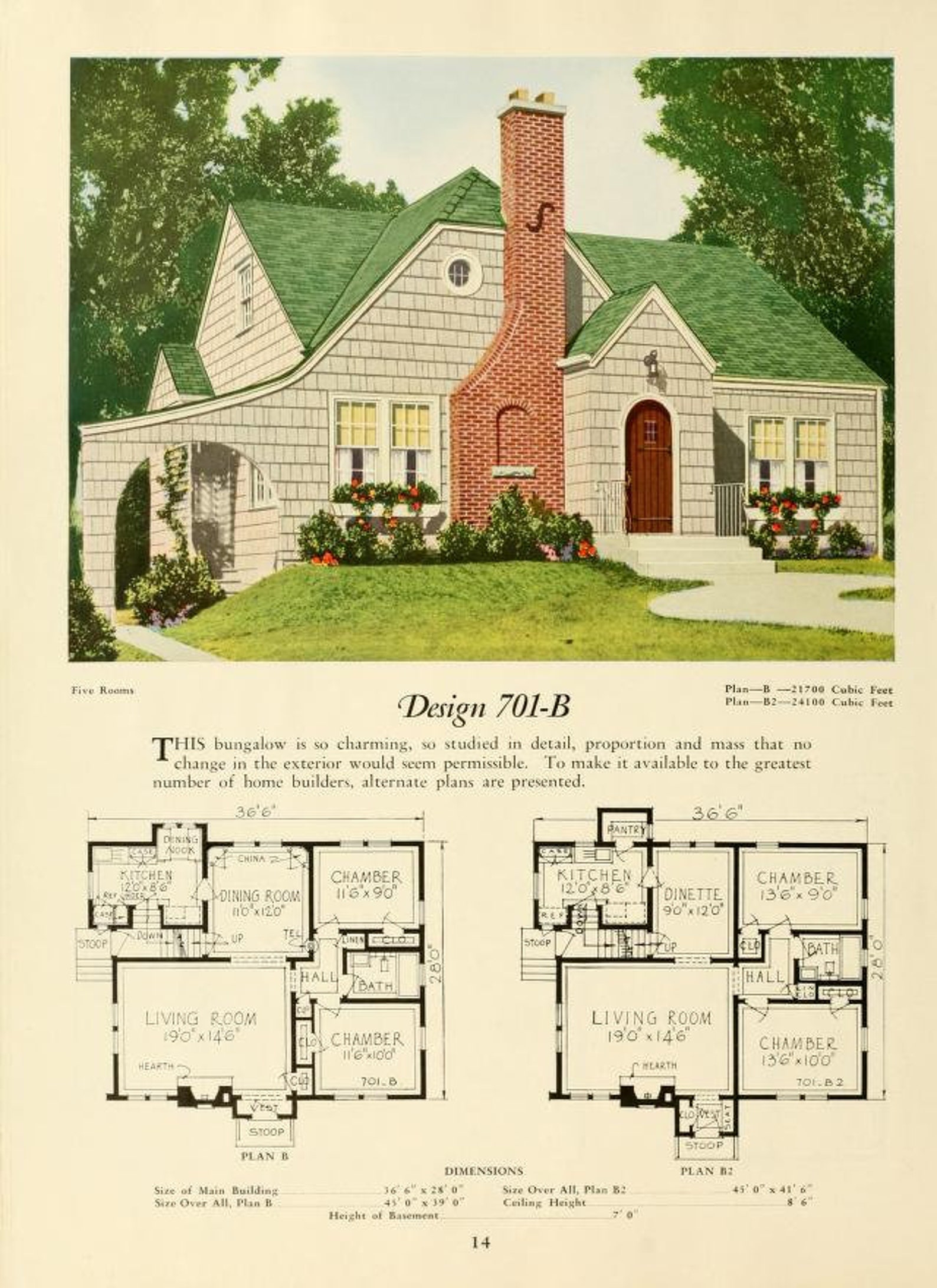 80 Vintage Home Floor Plans (pdf File, Downloadable, Printable) - Etsy