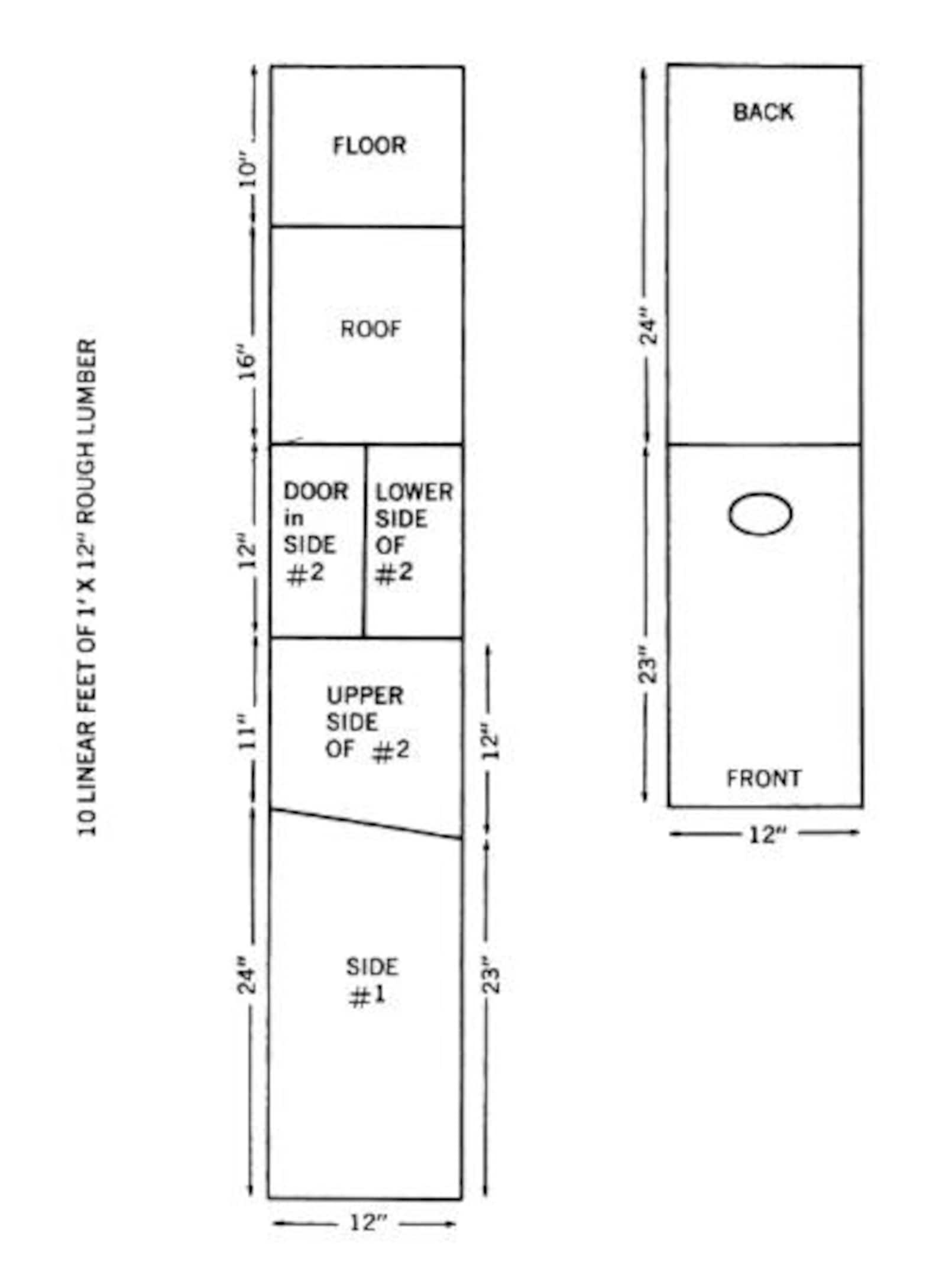 Wood Duck Nest Box Plans (PDF, 2 Plans, Instructions, Diagrams ...