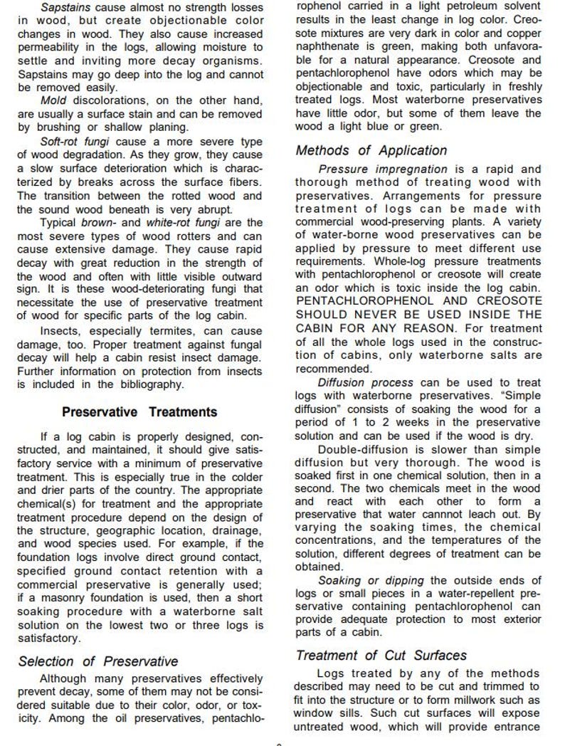 Guide to Protecting Log Cabins From Decay - Downloadable PDF (12pp ...