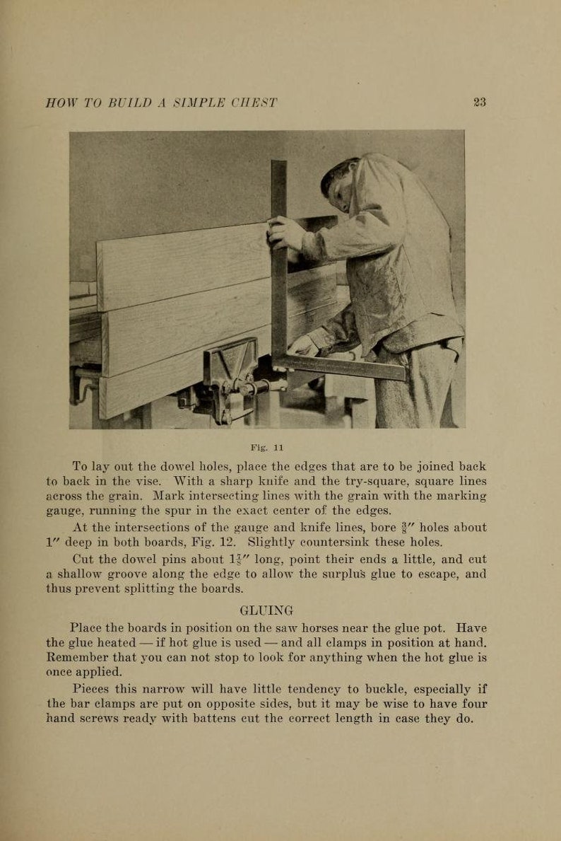 Vintage Cedar Chest Plans: How to Make Cedar Chests PDF FILE, 21 ...