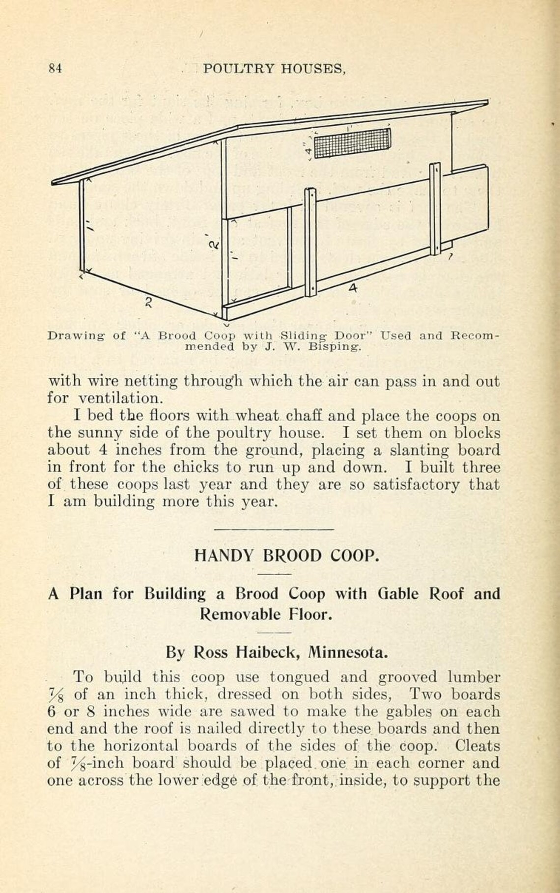 Vintage Chicken Coop Floor Plan Desings: 10 Designs (pdf Downloadable ...