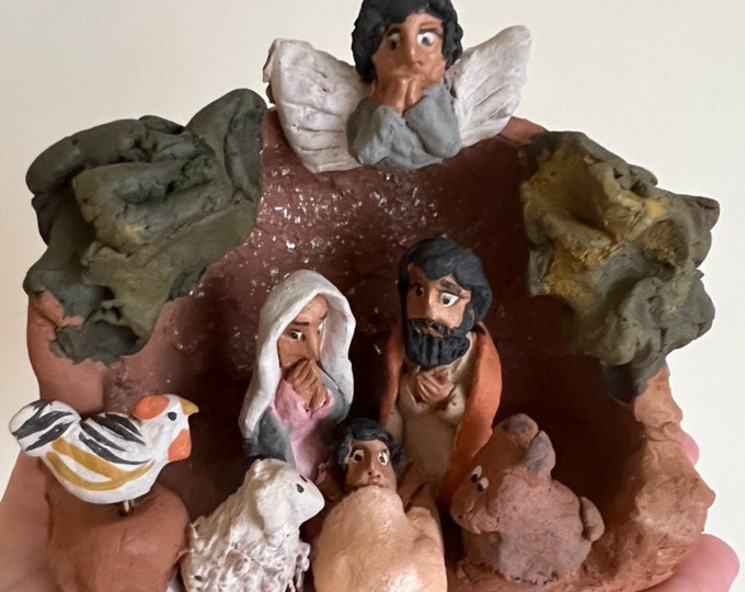 Nativity Scene Ceramic | Made in Brazil | Christmas Gift | Holiday ...