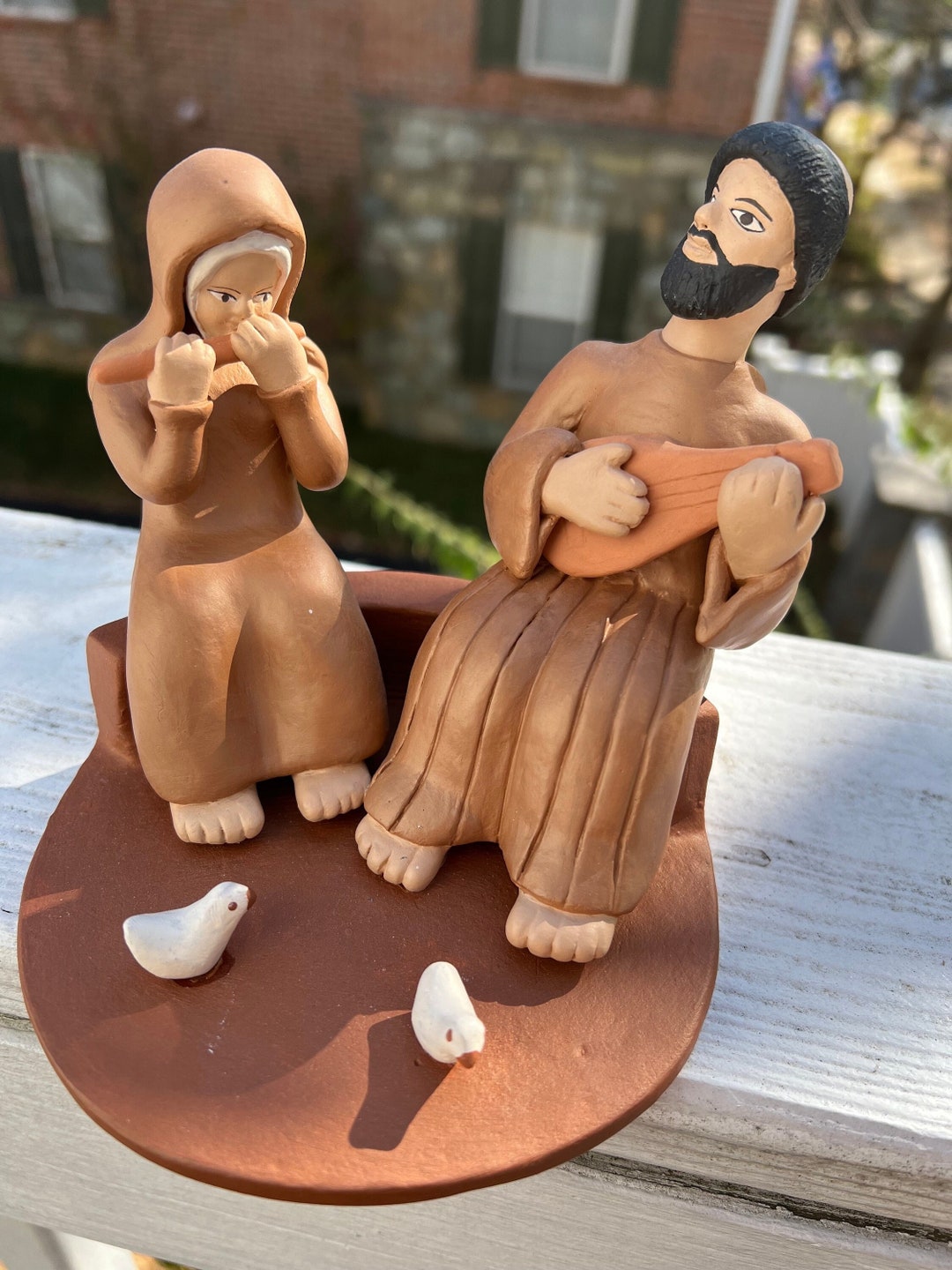 St Francis of Assisi and St Clare Protector of Animals - Etsy UK