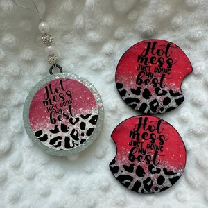 Hot Mess Express Doing My Best Car Freshie, Car Freshie, Hot Mess ...