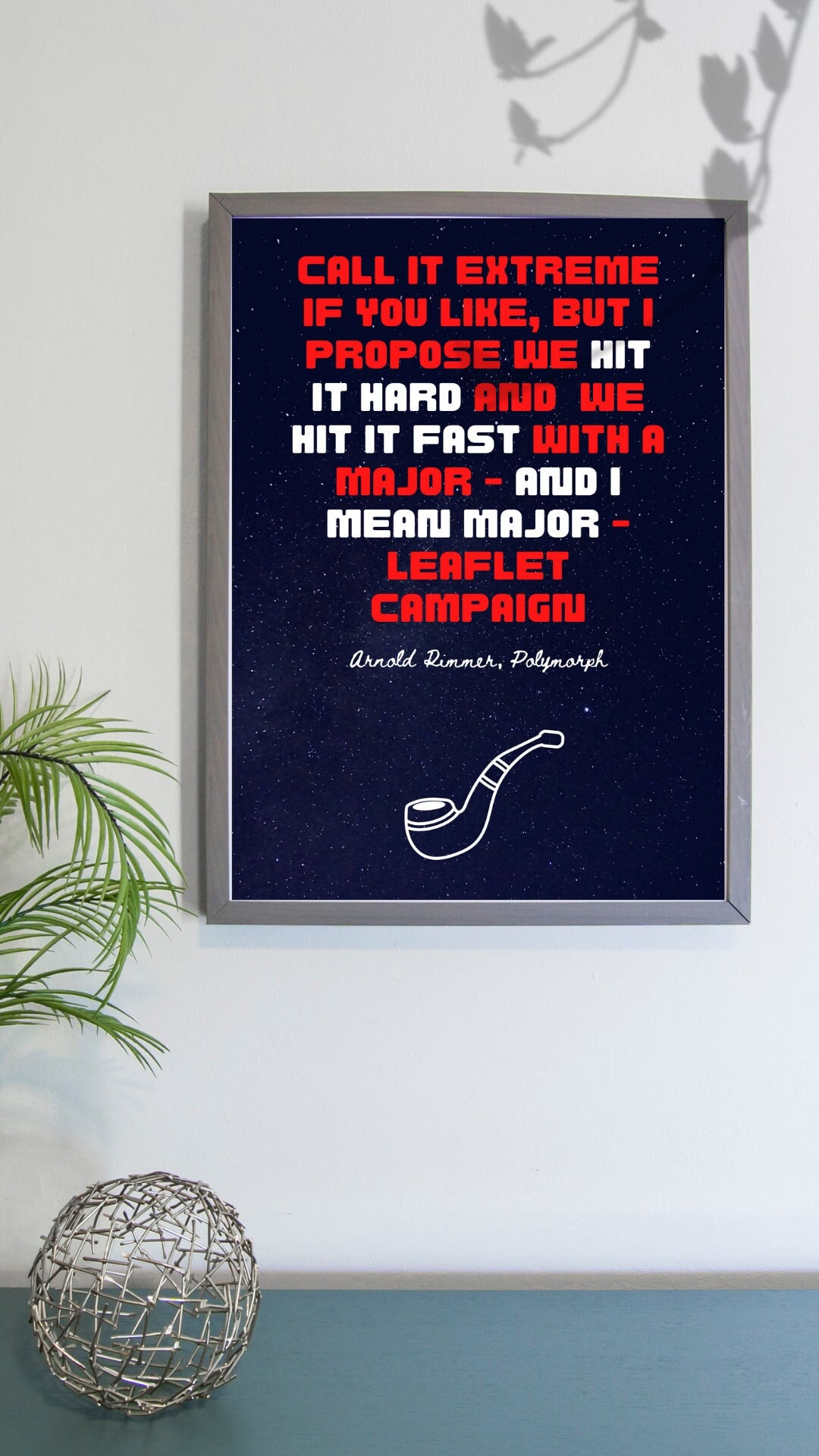 Red Dwarf TV Show | A4 & A3 Wall Art Poster | TV Comedy | Quote From ...