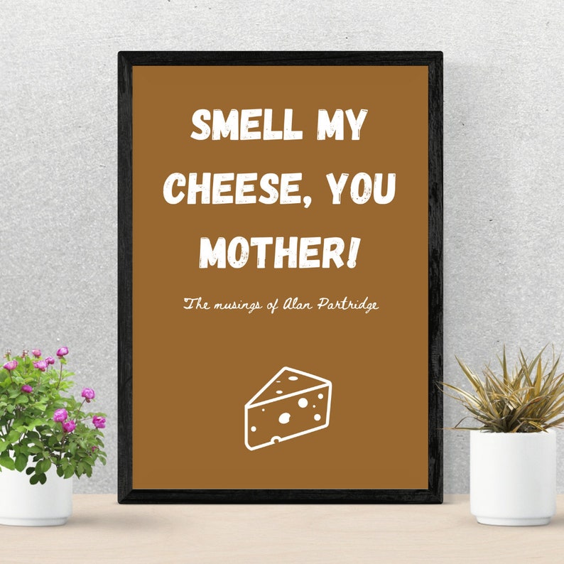 Alan Partridge TV Show | A4 & A3 Wall Art Poster | TV Comedy | Quote ...