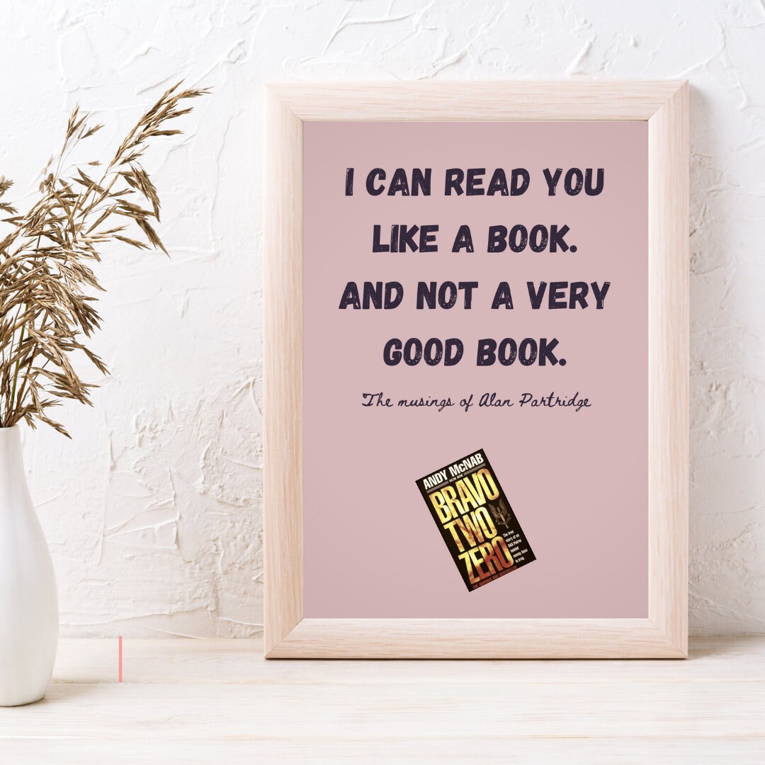 Alan Partridge TV Show | A4 & A3 Wall Art Poster | TV Comedy | Quote ...