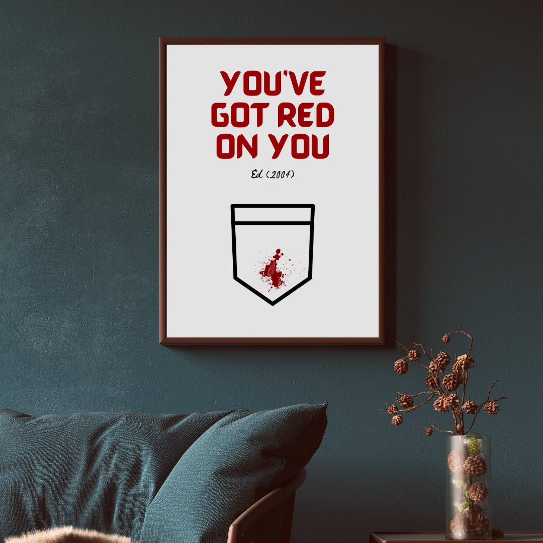 Shaun of the Dead Film Poster | Quote From Movie | A4 & A3 Wall Art ...