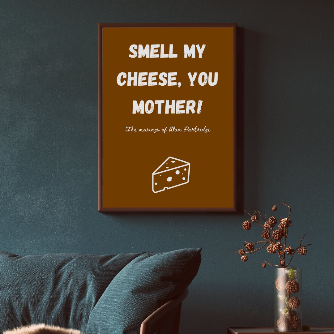 Alan Partridge TV Show | A4 & A3 Wall Art Poster | TV Comedy | Quote ...