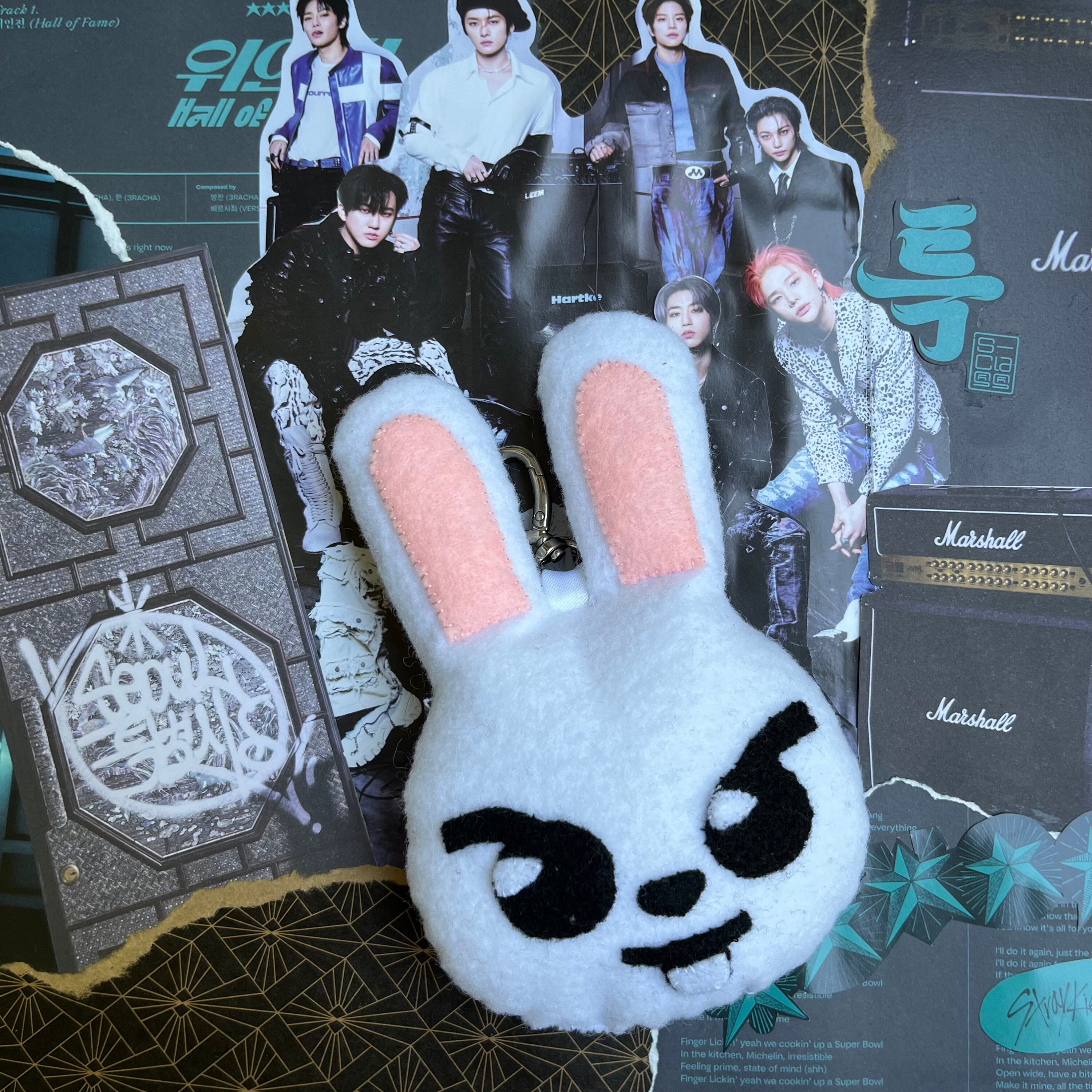 Stray Kids Skzoo Leebit Plush Keychain - Etsy
