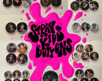 Stray Kids Buttons 1.5 Inches - Etsy