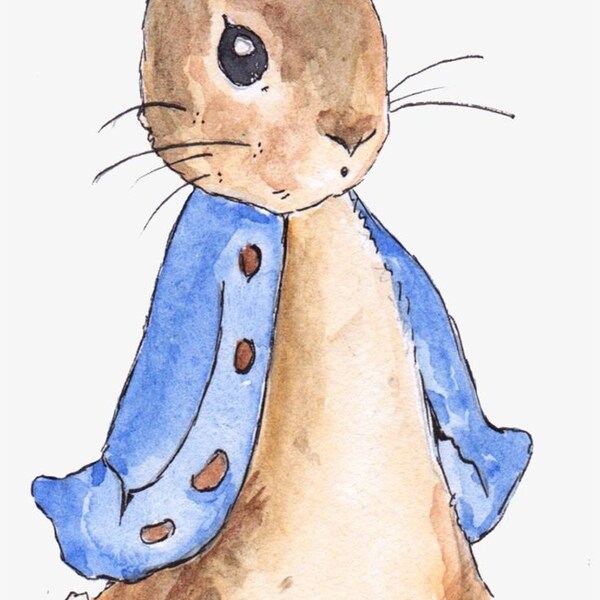Peter Rabbit Card - Etsy UK
