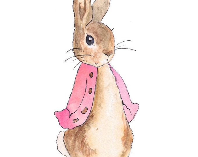 Flopsy Bunny 6 Vinyl Sticker Decal 2pcs - Etsy