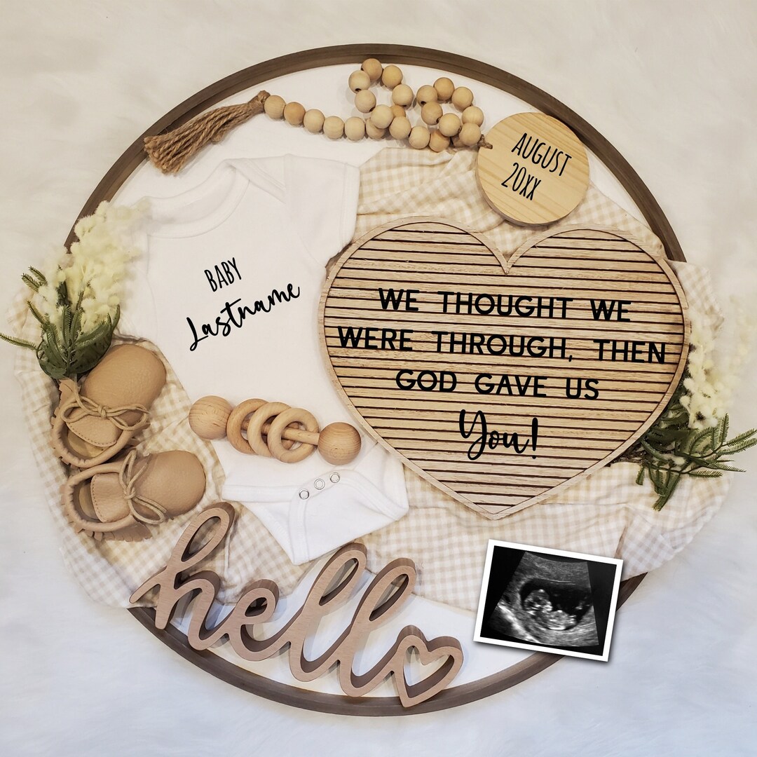 We Thought We Were Through Pregnancy Announcement, Last Baby ...