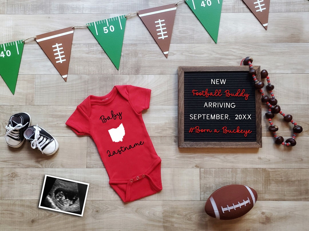 Pregnancy Announcement Digital, Ohio State Baby, Buckeyes Baby ...