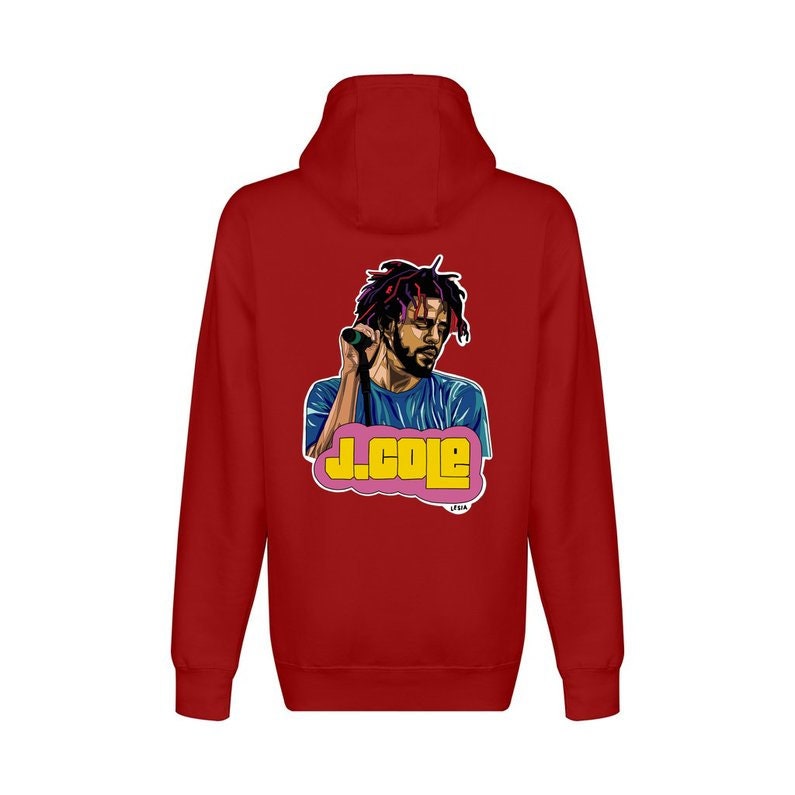 Hand Drawn J.cole Hoodie - Etsy