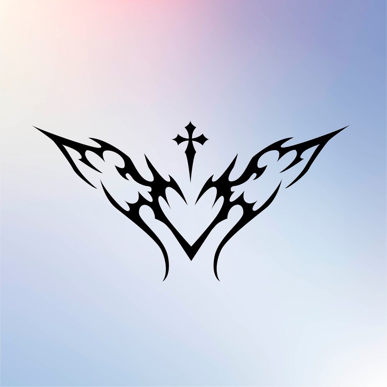 Neo Tribal Tattoo Design SVG Cricut - Etsy