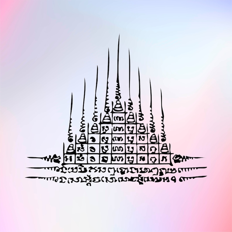 Gao Yord Sak Yant Ancient Thailand Buddhism Tattoos - Etsy