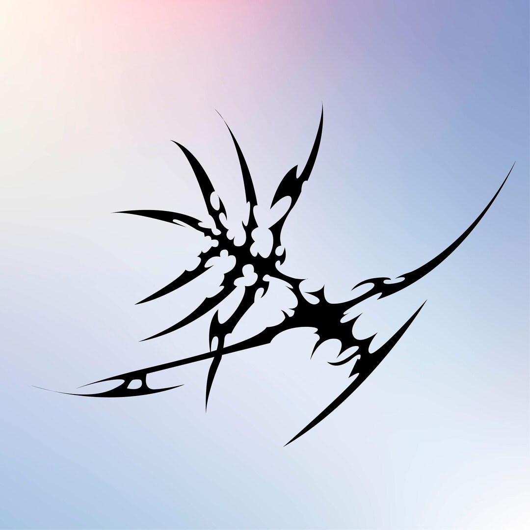 Neo Tribal Tattoo Design SVG cricut - Etsy.de