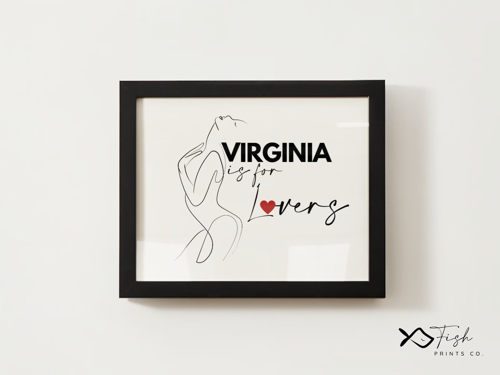 Virginia is for Lovers Art | VA Art | Digital Download | Vintage ...