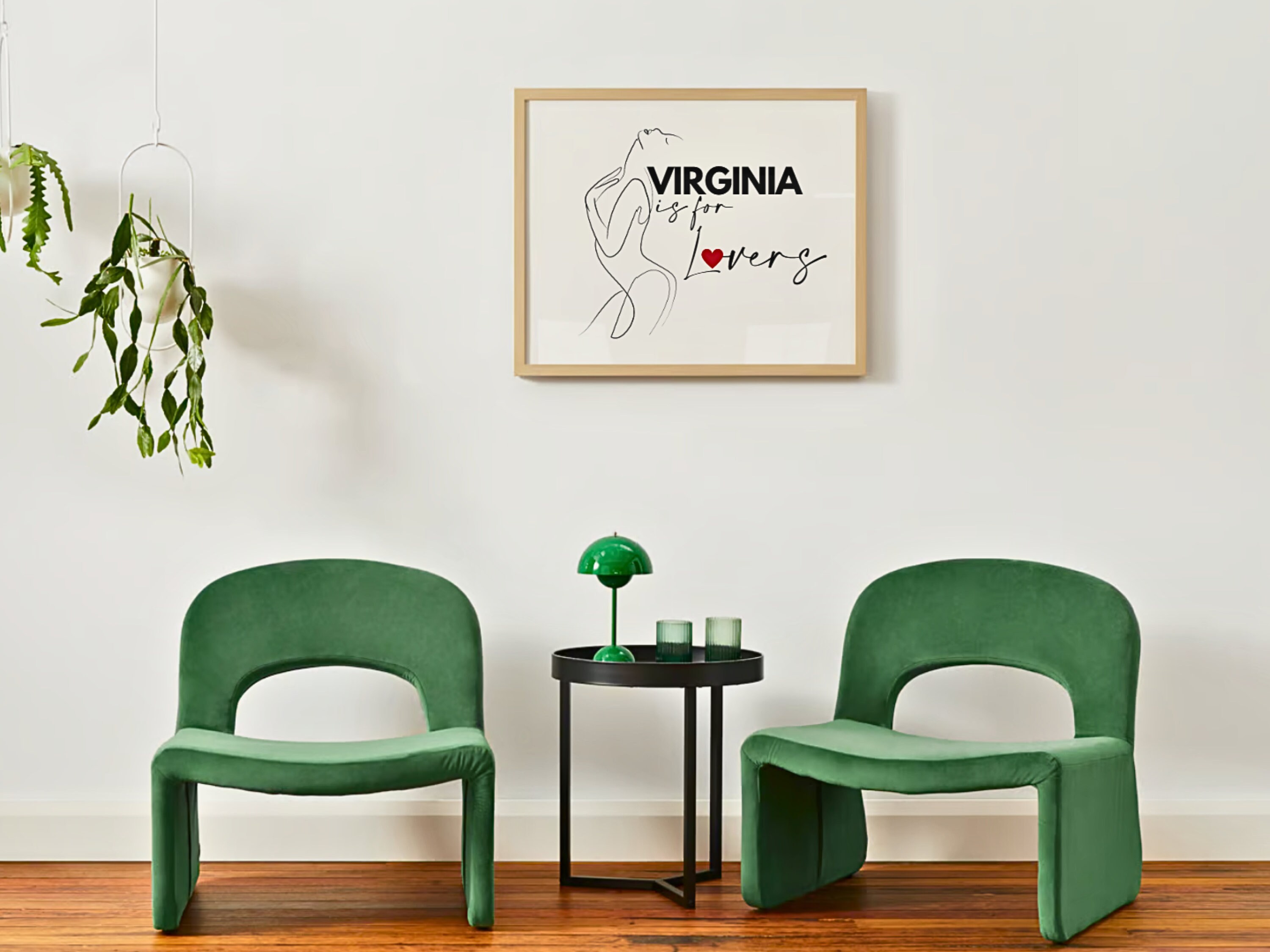 Virginia is for Lovers Art | VA Art | Digital Download | Vintage ...