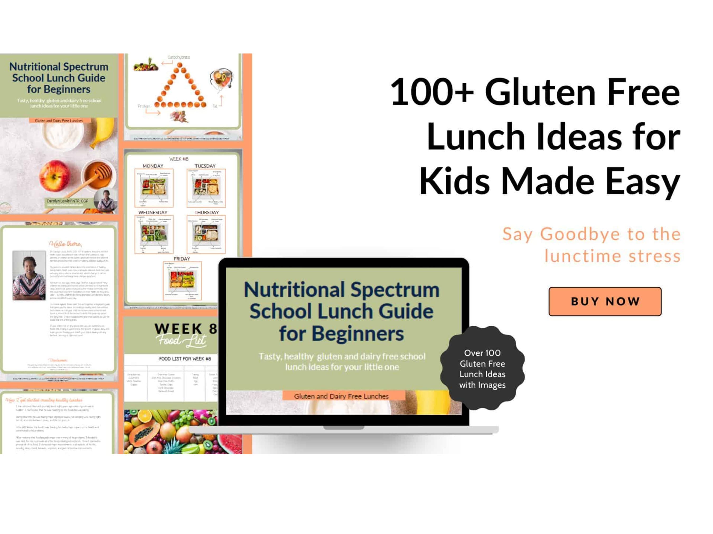 Back to School Lunch Box Ideas for Kids/100+ Lunches /dairy Free Food ...