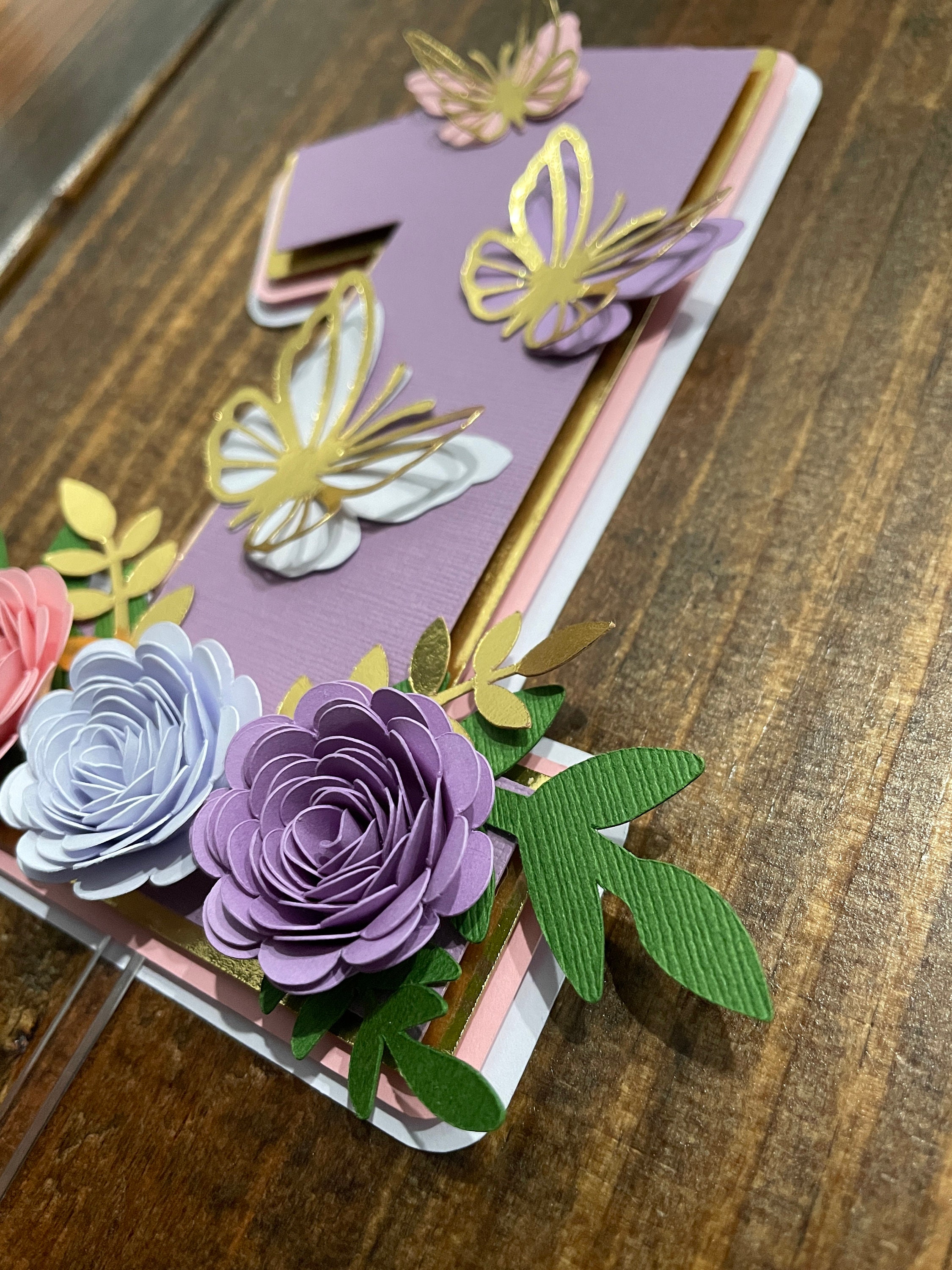 First Birthday Cake Topper, Smash Cake Photo Shoot Topper, Number One ...