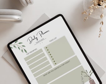 Sage Green Planner - Etsy