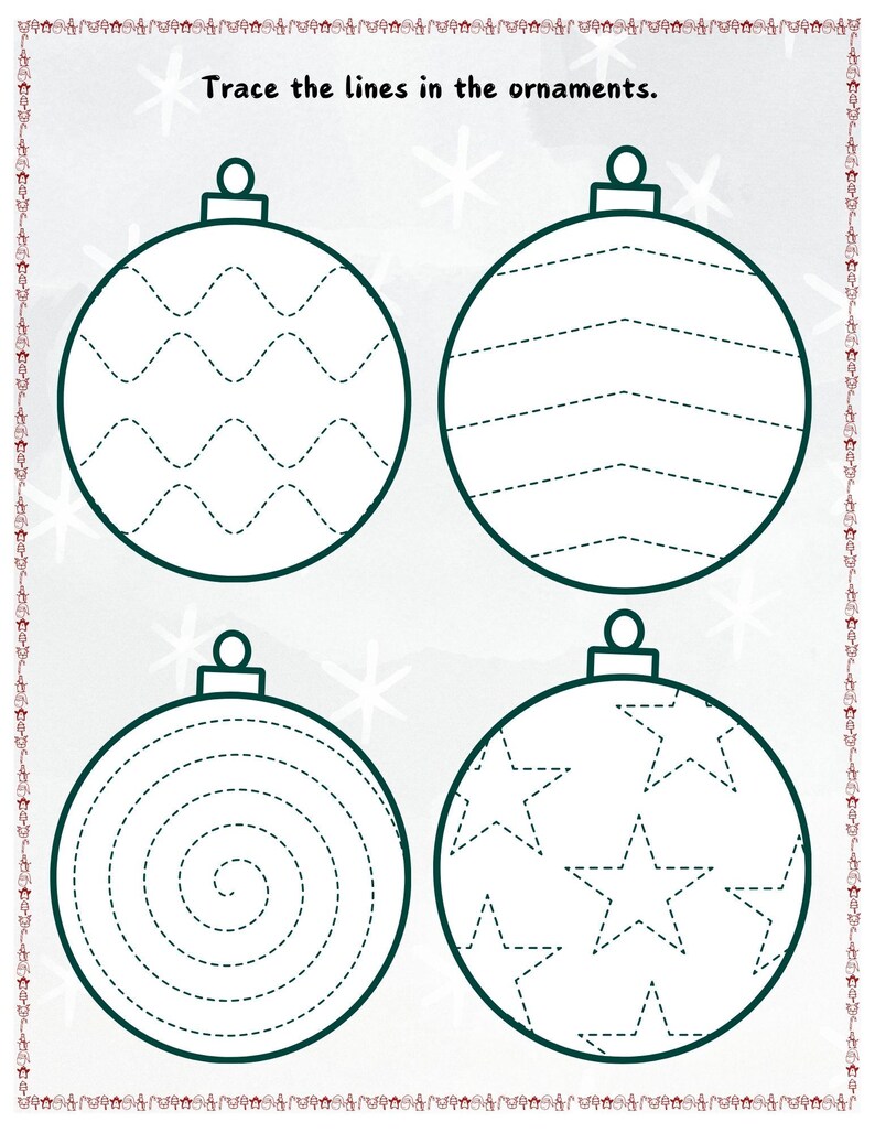 Christmas Winter Activity Packet - Etsy
