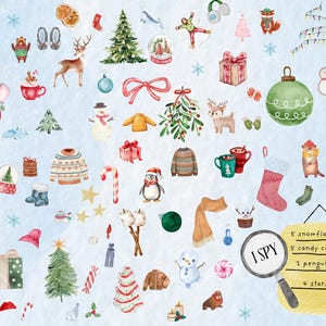 Christmas Winter I Spy Activities - Etsy