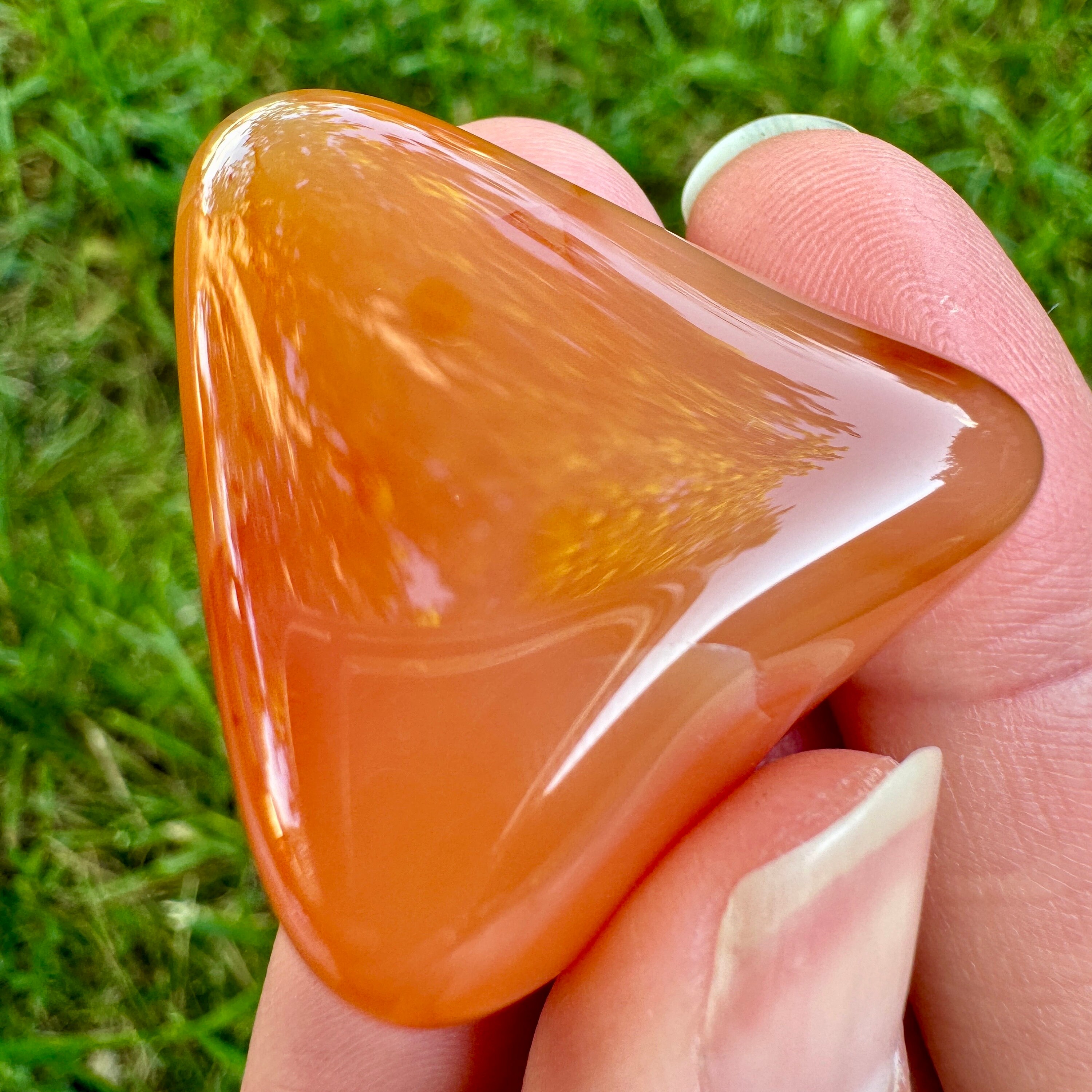 6 Polished Rocks and Minerals Red Carnelian, Brown Chert, Unakite, Pick ...
