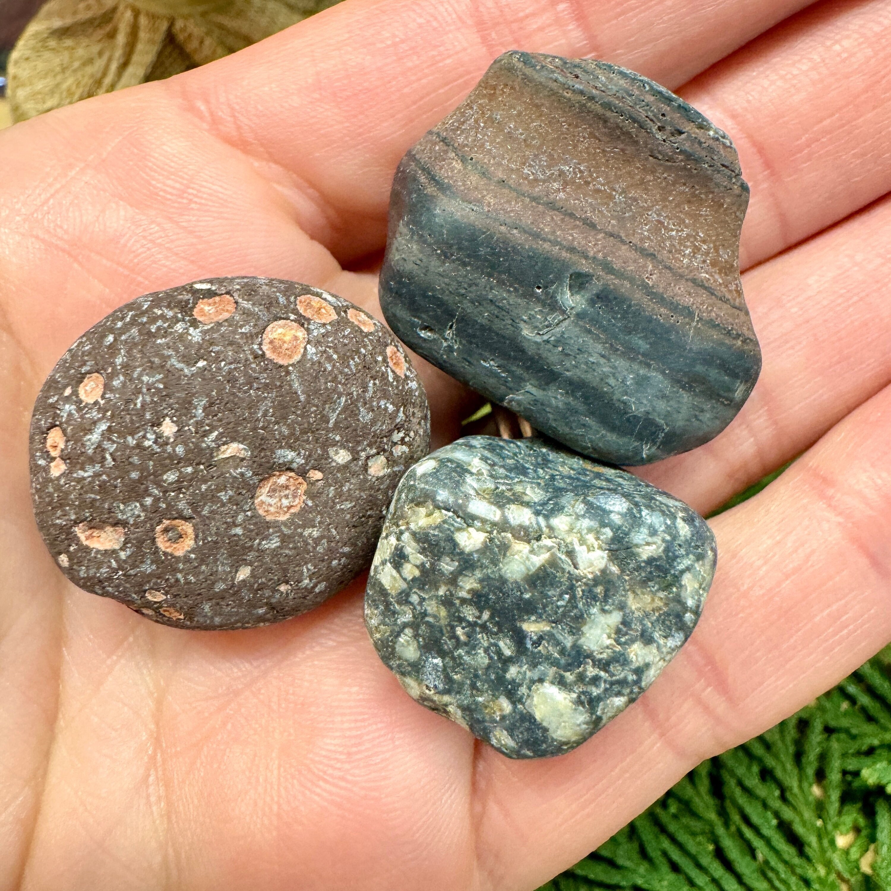 The Raw Rock Rascals: Basalt With Bling, Epic Epidote-chalcedony ...