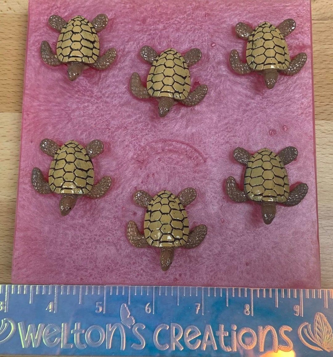 3D Sea Turtle Epoxy Resin Silicone Mold - Etsy