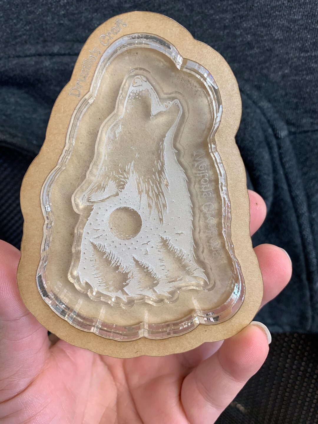 Howling Wolf Mold - Etsy