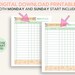 Weekly Checklist Printable Digital Download Planner Insert Habit ...