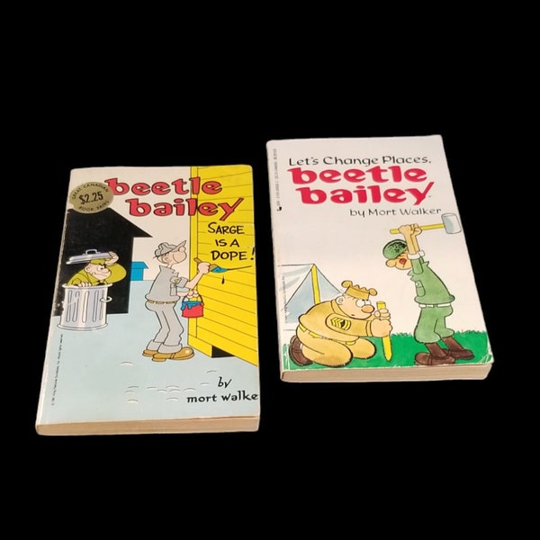 Beetle Bailey - Etsy