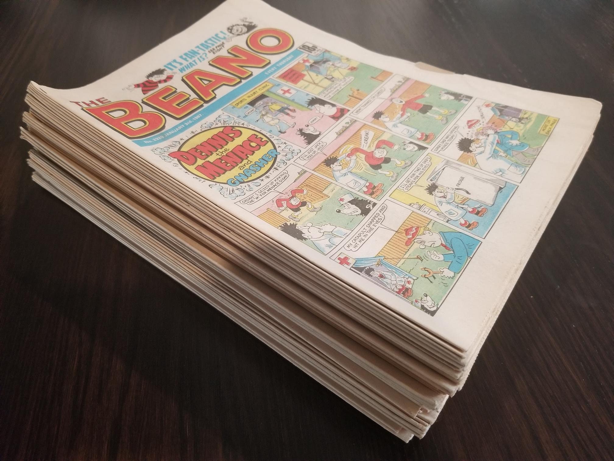 Beano Comics, 1987 Vintage Book - Etsy