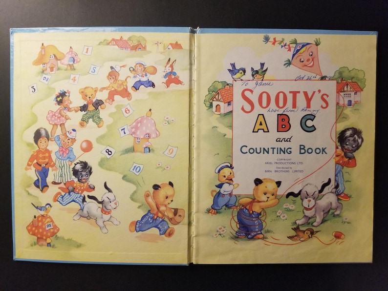 Sooty's ABC and Counting Book Vintage Book - Etsy