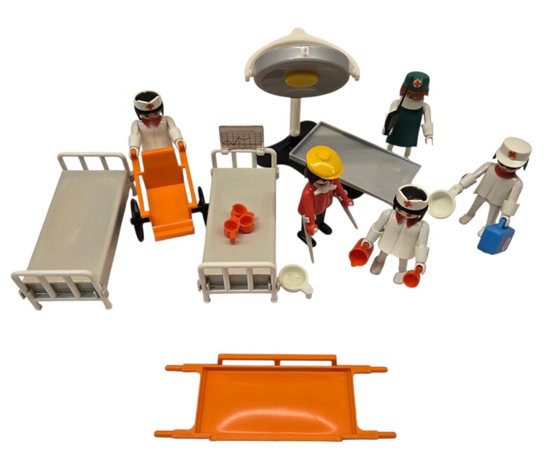 RARE FIND – Vintage Playmobil Hospital Doctors & Nurses Set #3490 ...